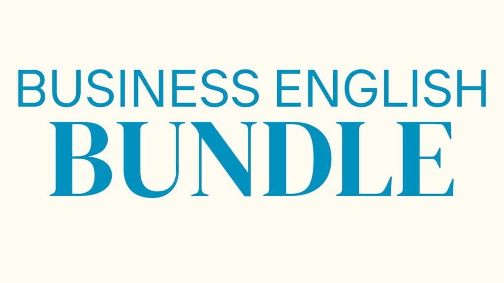 Advanced Business English Bundle – English Digital Academy